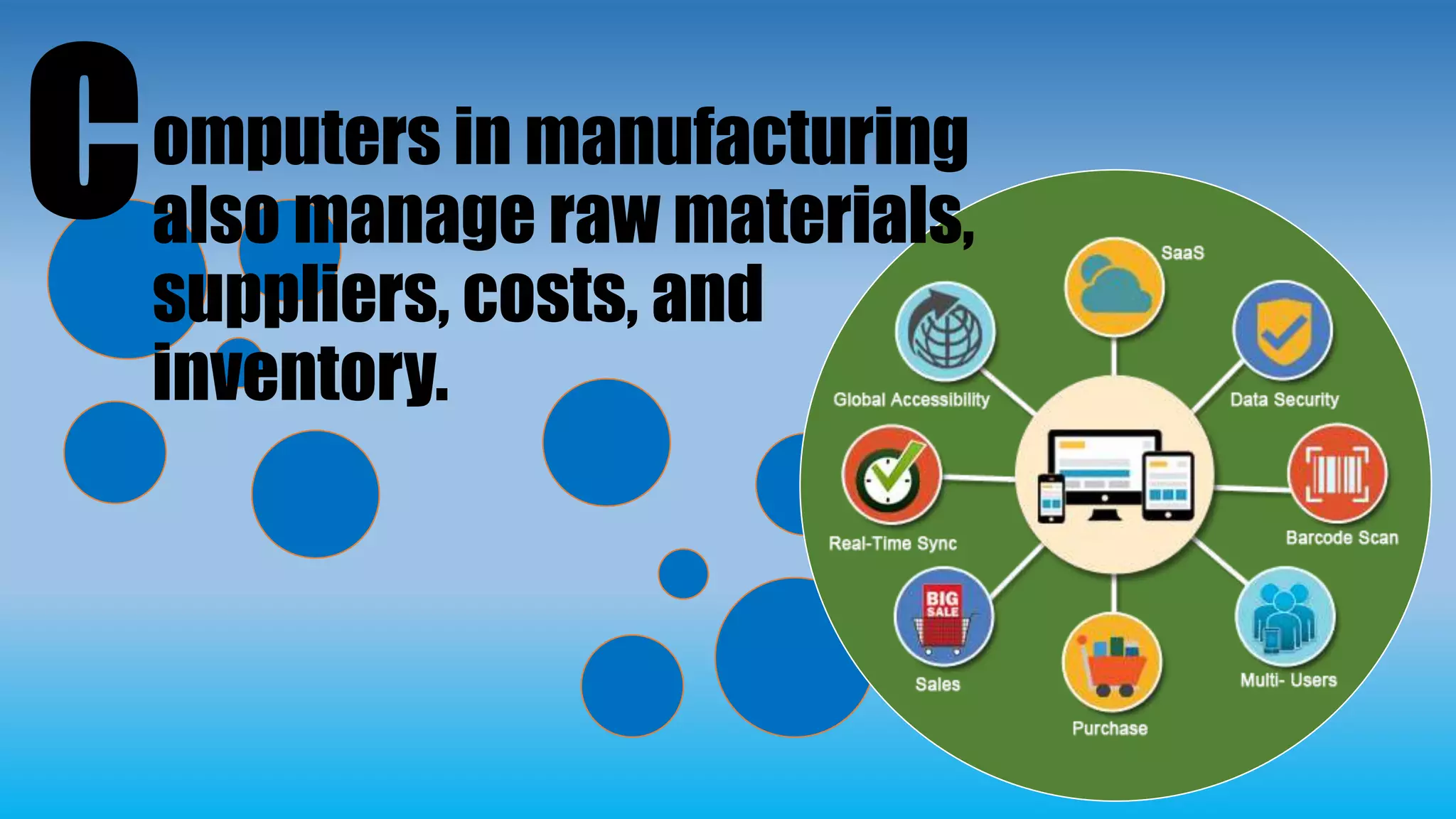 Ict in manufacturing industries | PPTX
