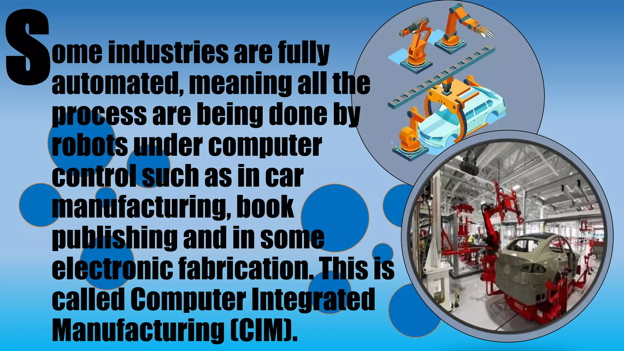 Ict in manufacturing industries | PPTX