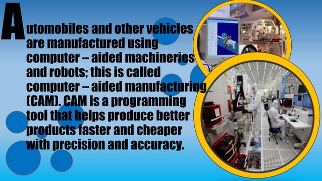 Ict in manufacturing industries | PPTX