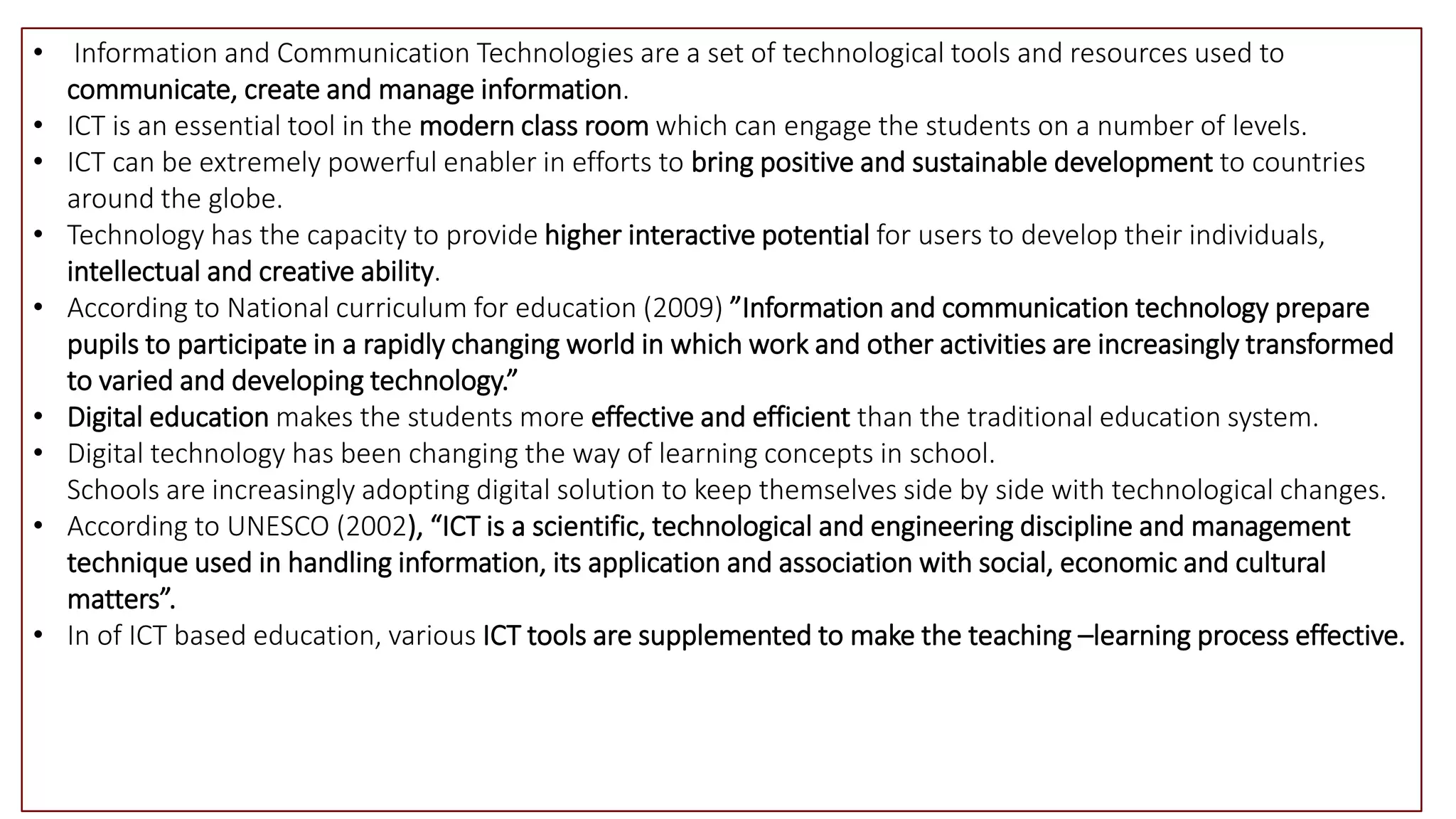 Ict in mathematics teaching | PPTX