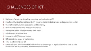 Ict in mathematics teaching | PPTX