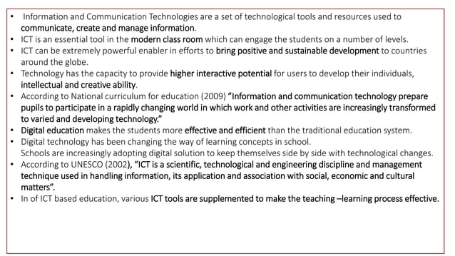 Ict in mathematics teaching | PPTX