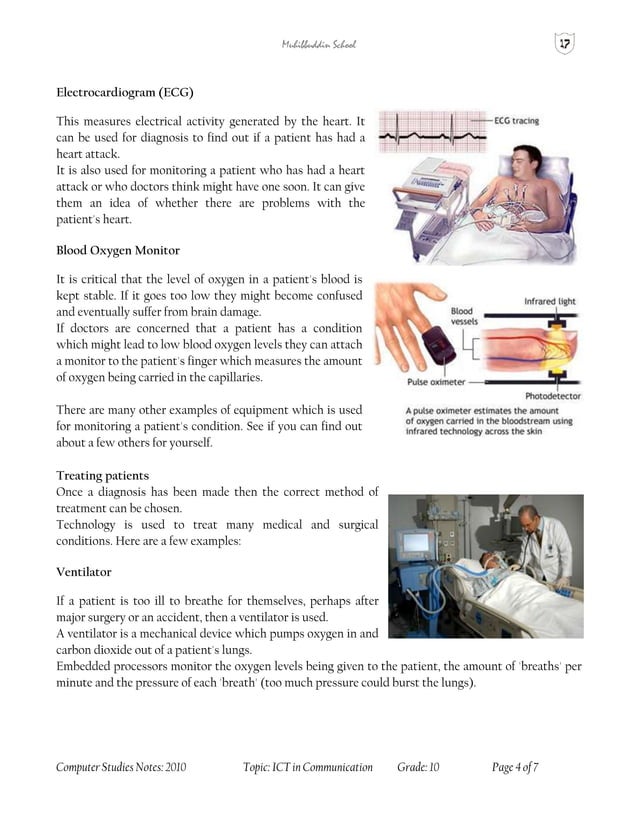 Ict in medicine | DOCX | Heart and Cardiovascular Diseases | Diseases ...