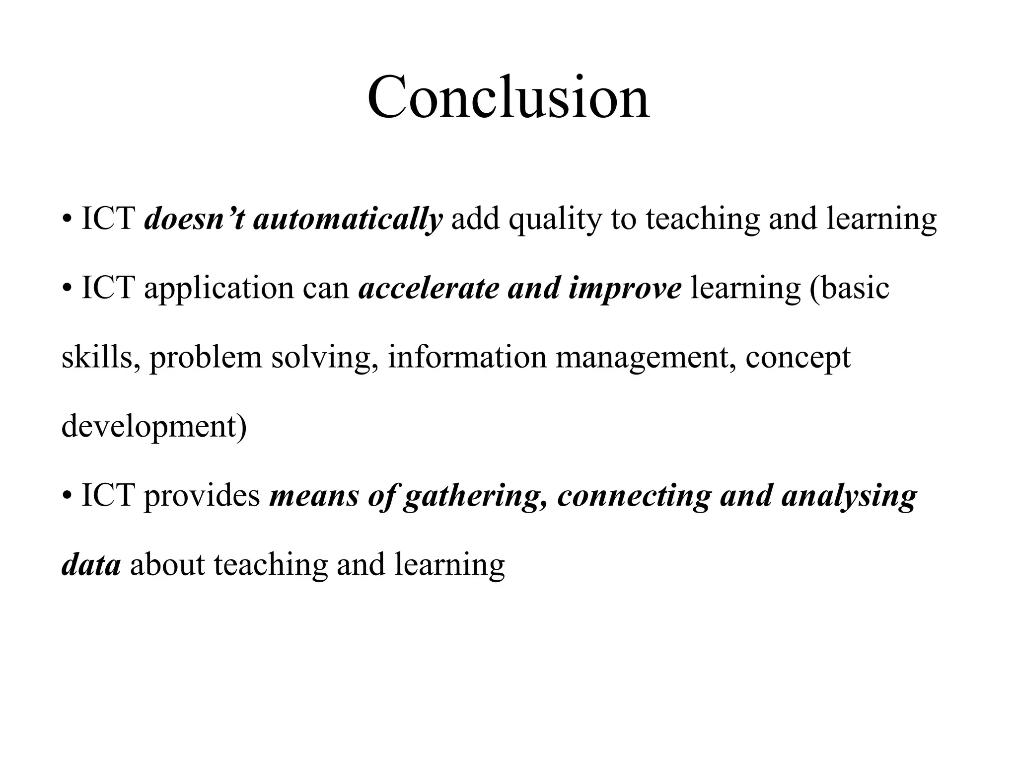 ICT in Teaching | PPTX
