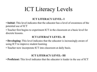ICT in Teaching | PPTX
