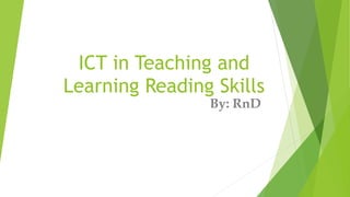 Ict in reading instruction | PPT