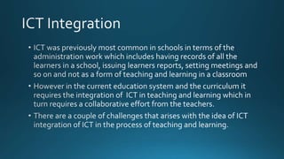 Ict integration | PPT | Free Download