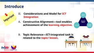ICT Integration for teachers resource material | PPTX