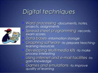 Ict integration in education | PPTX