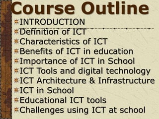 Ict integration in education | PPTX