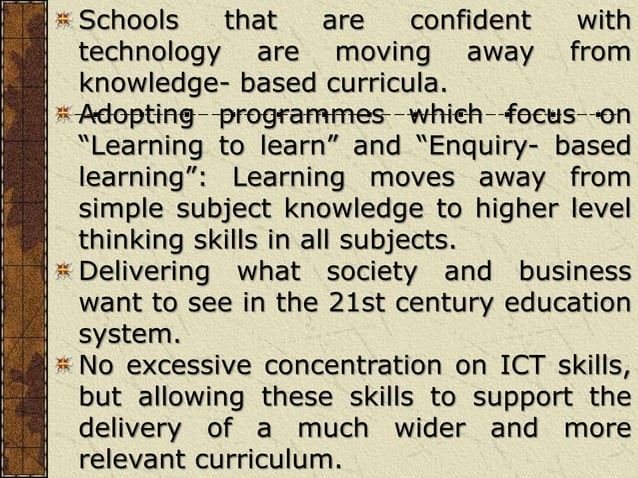 Ict integration in education | PPTX