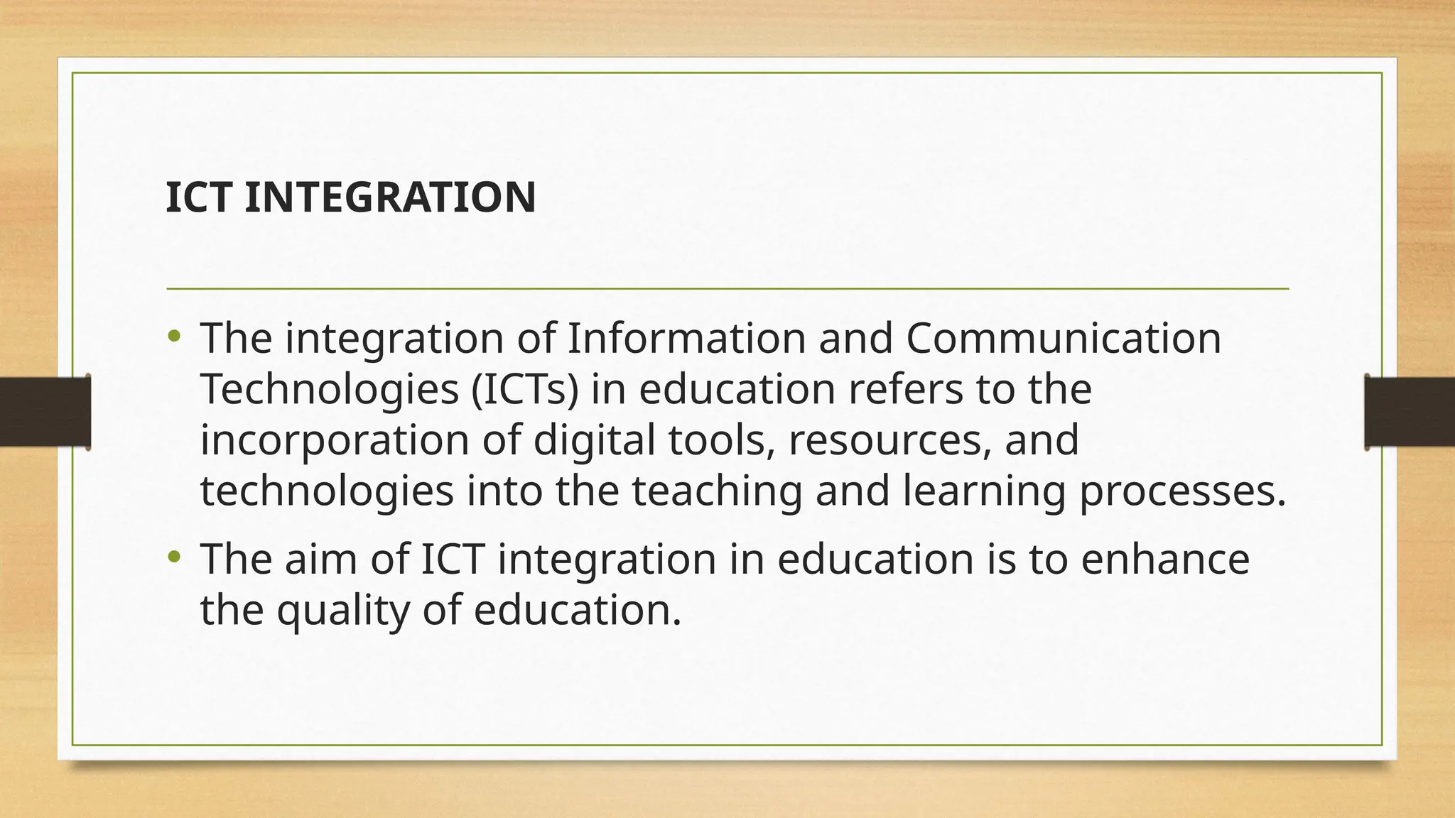 ICT integration in education and misconceptions.pptx