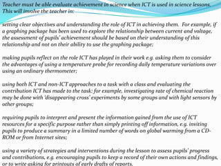 Ict integration in science | PPTX