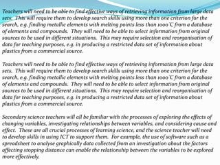 Ict integration in science | PPTX