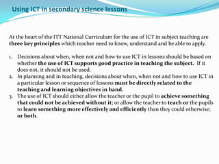Ict integration in science | PPTX