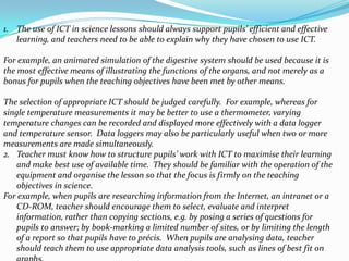 Ict integration in science | PPTX