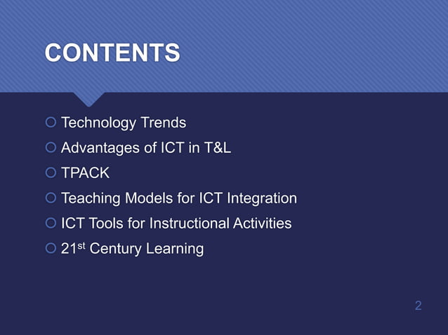 ICT in Teaching and Learning | PPTX