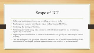 Introduction To ICT | PPT