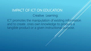Ict introduction | PPTX