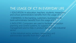 Ict introduction | PPTX