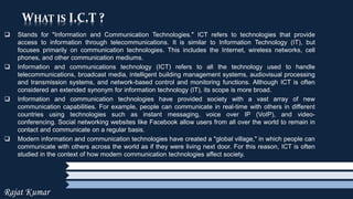ICT INTRO AND CPU PORTS DETAIL | PPT