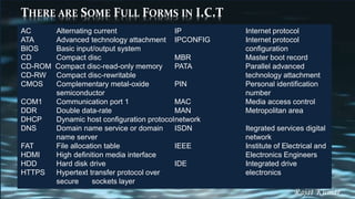 ICT INTRO AND CPU PORTS DETAIL | PPT