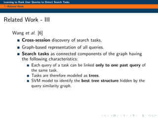Learning To Rank User Queries to Detect Search Tasks | PPT