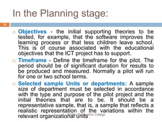 ICT ITM5 04 0811 - Plan and Monitor the System Pilot.pptx