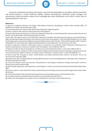 INFECTION CONTROL TRENDS newsletter | PDF