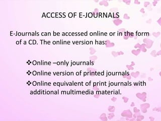 e-journal | PPTX