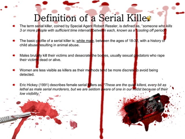 Serial Killers Male vs Female | PDF