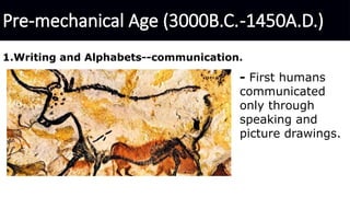 Information and Communication Technology L2 HIstorical Development of ...