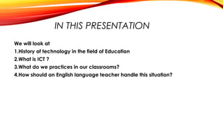 ICT & language teaching | PPT