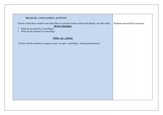 ICT lesson plan | PDF