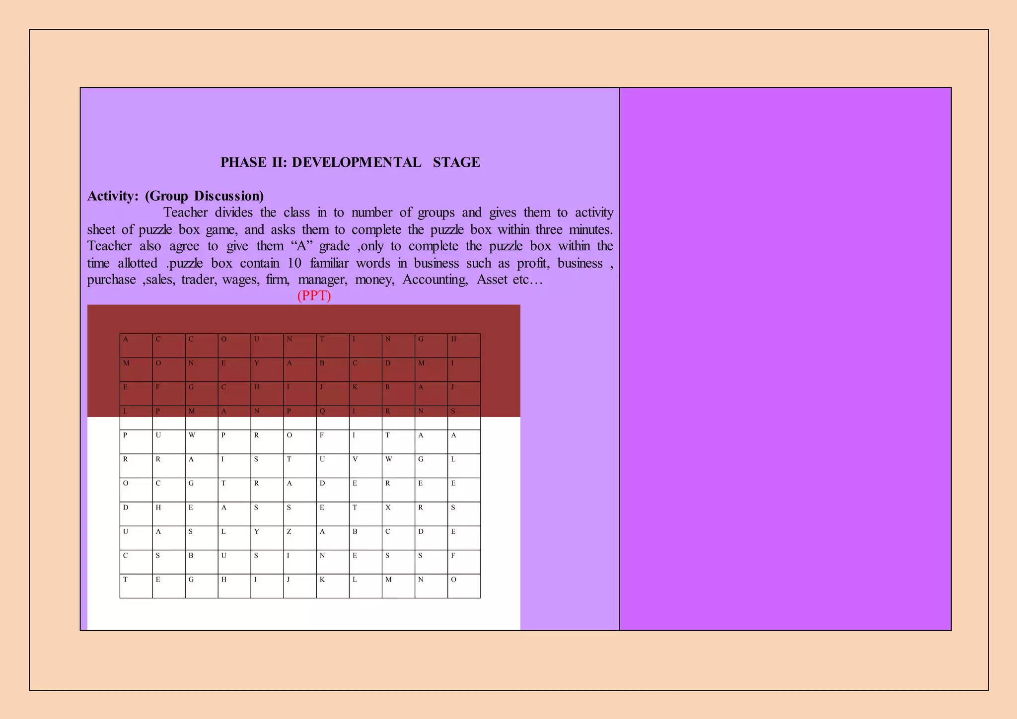 ICT Lesson Plan | PPT