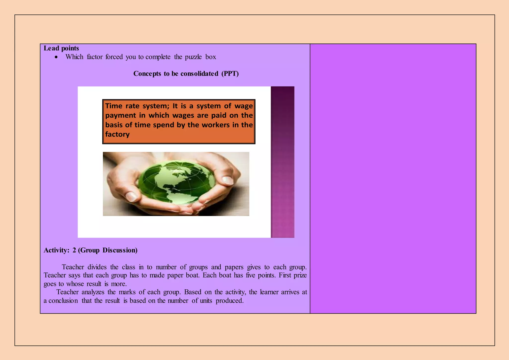 ICT Lesson Plan | PPT