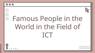 ICT LESSON 2 (qualities of successful entrepreneurs in the field of ICT ...