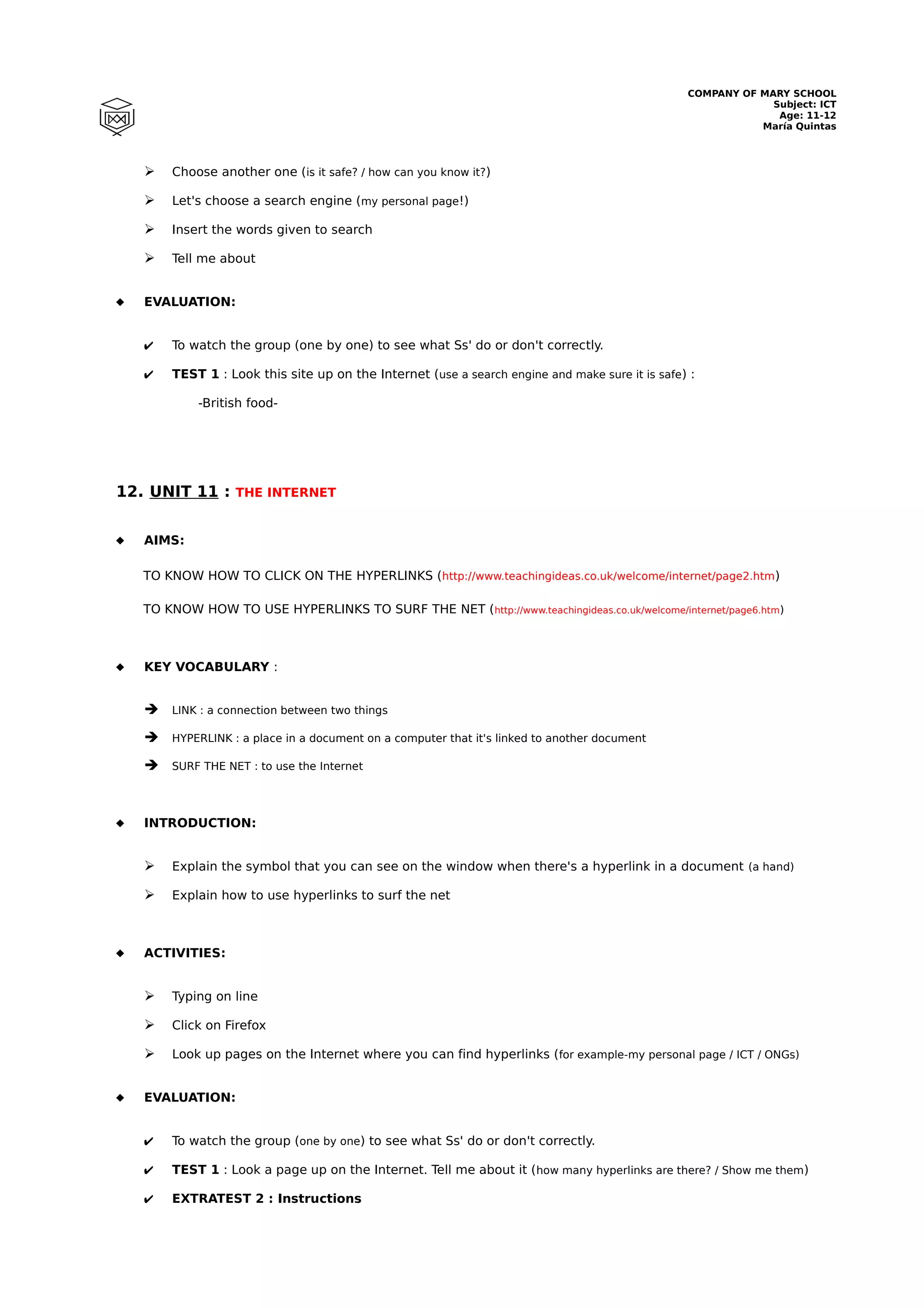 ICT 6 - Lesson Plan | PDF