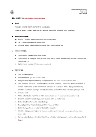 ICT 6 - Lesson Plan | PDF