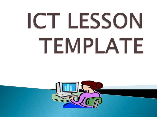 Ict lesson template