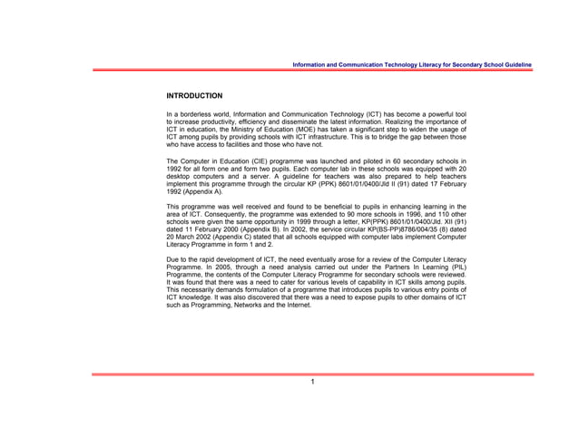 ICTL GUIDELINE | PPT