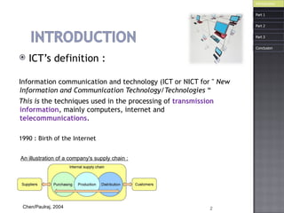 ict & logistics | PPT
