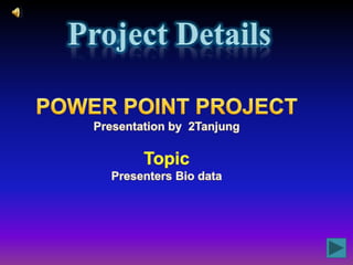 Ictl project 2 tanjung-autoplay | PPSX