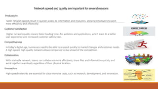 ict madina Qureshi new network speed and quality.pptx | Computer ...