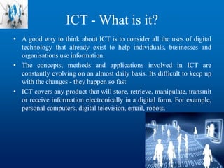 Ict maria h | PPTX