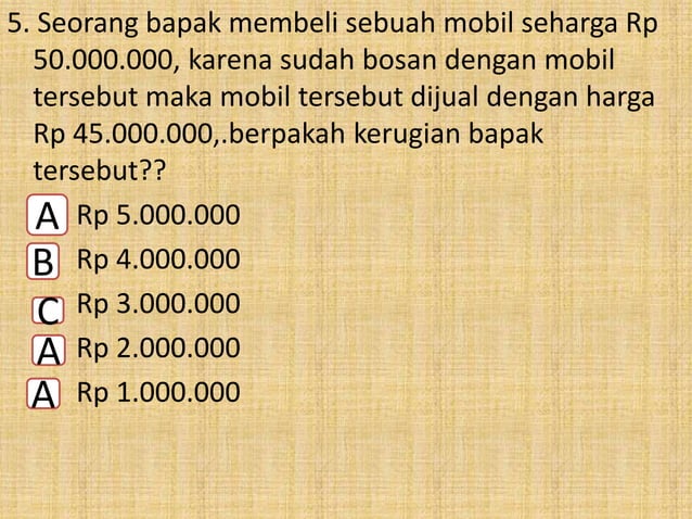 PEMBELAJARAN MATEMATIKA MATERI UNTUNG DAN RUGI DENGAN MENGGUNAKAN ...