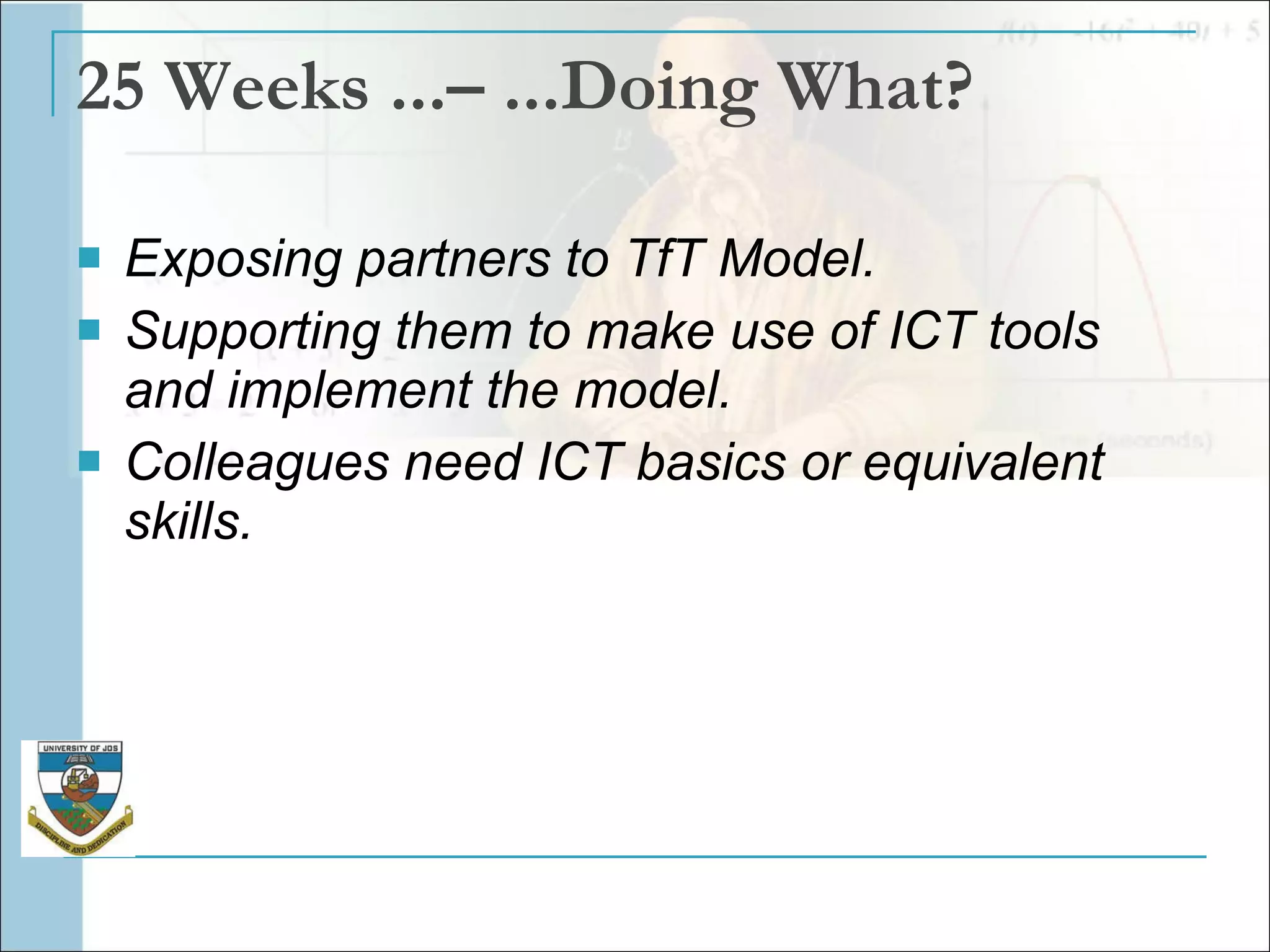 Ict Maths Partnering With Other Teams Sept 09 | PPT
