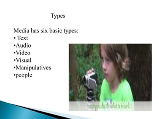 Ict, media & its types | PPTX