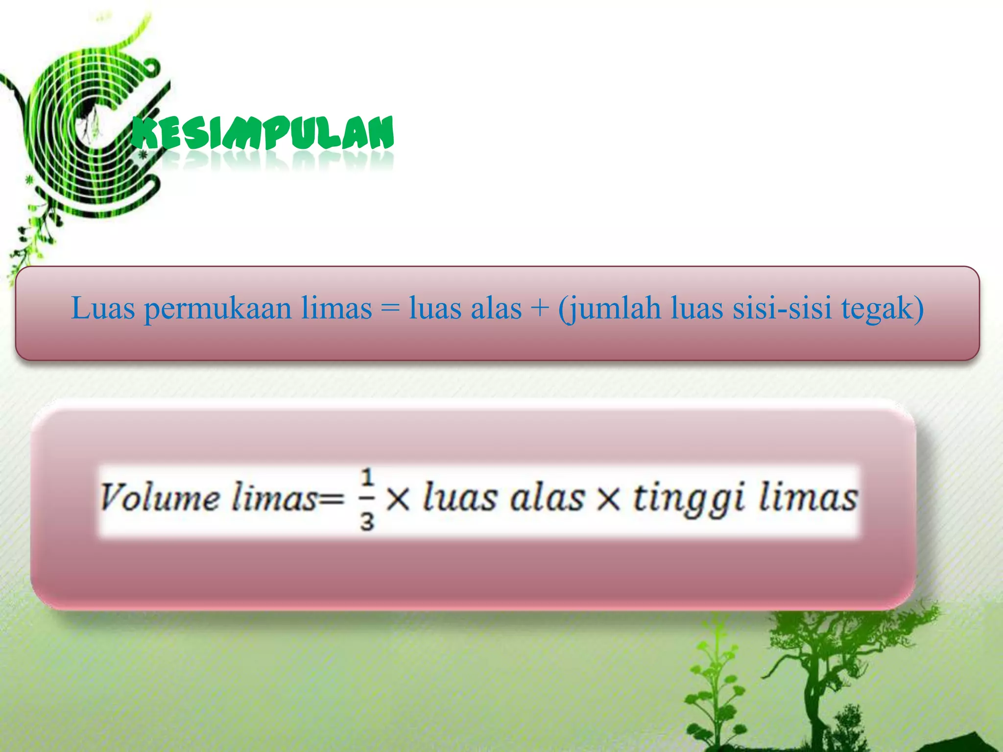 Luas dan Volume Limas | PPTX