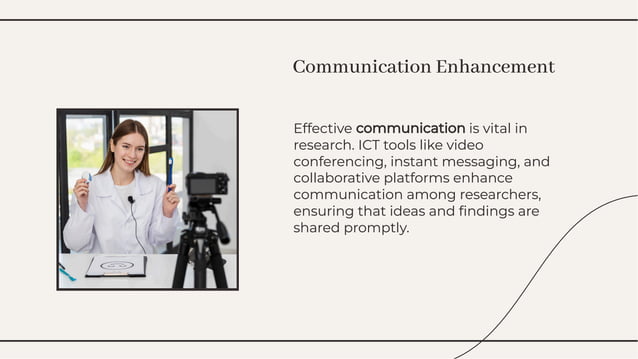 ROLE OF ICT IN THE RESEARCH VERY IMPORTANT FOR THE RESEARCHERS | PPT